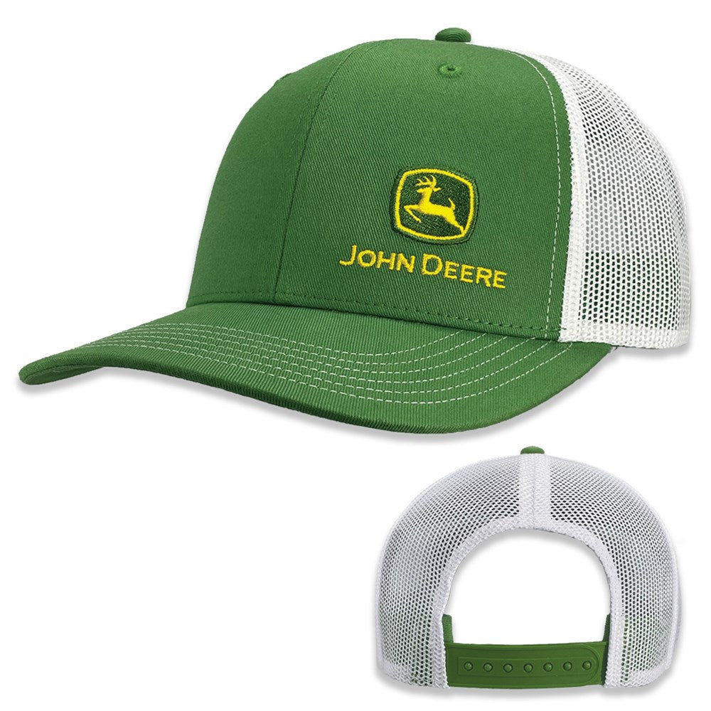 John Deere Green/White Mesh Moline 112 Cap - RDO Equipment