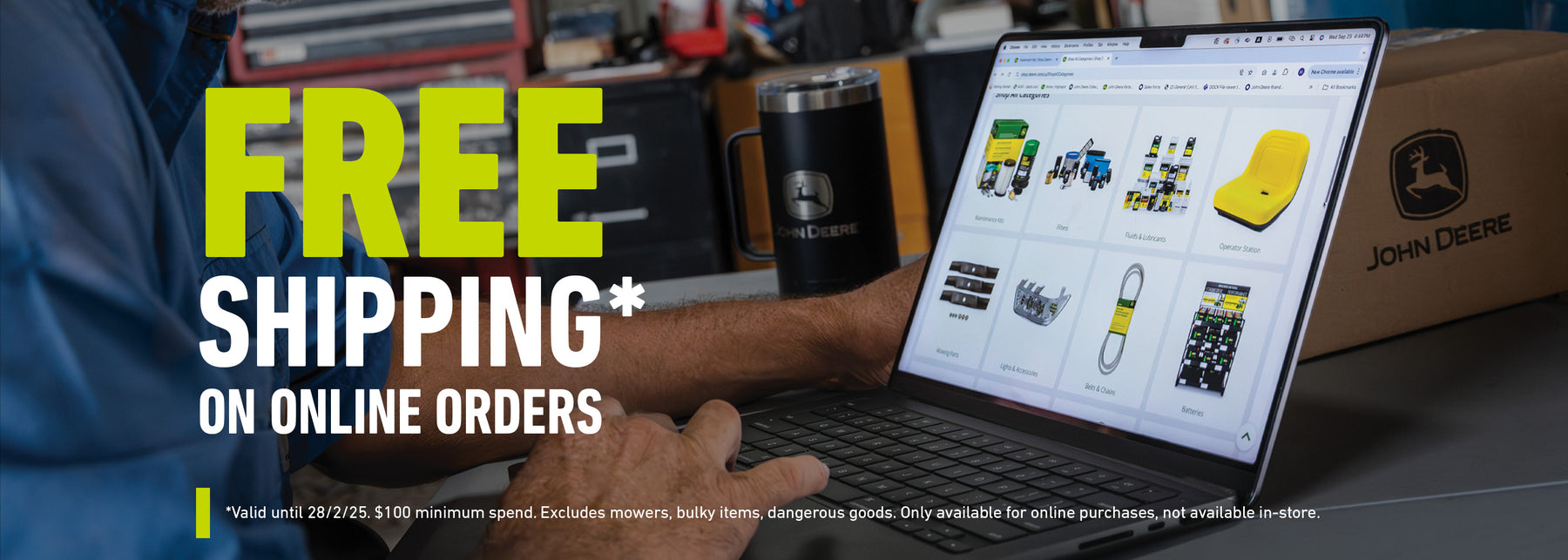 RDO Equipment Online | John Deere Mowers | Parts | Toys | Merchandise