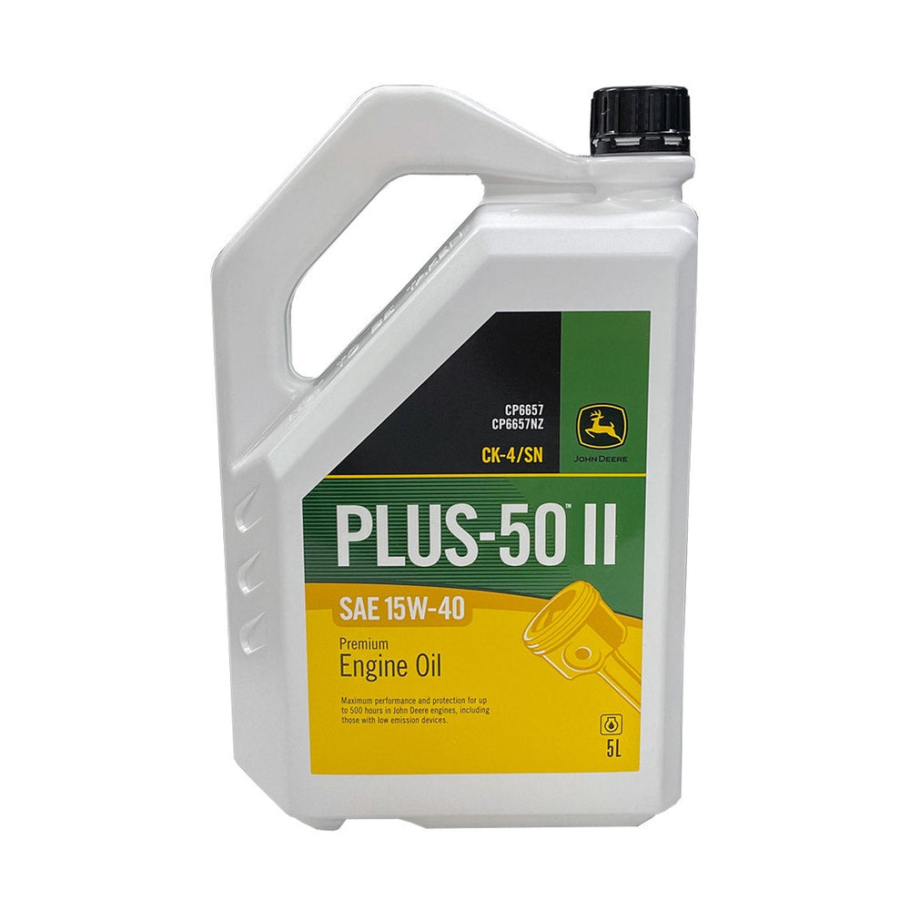 John Deere Plus-50 II Premium Engine Oil 5L - CP6657 - RDO Equipment