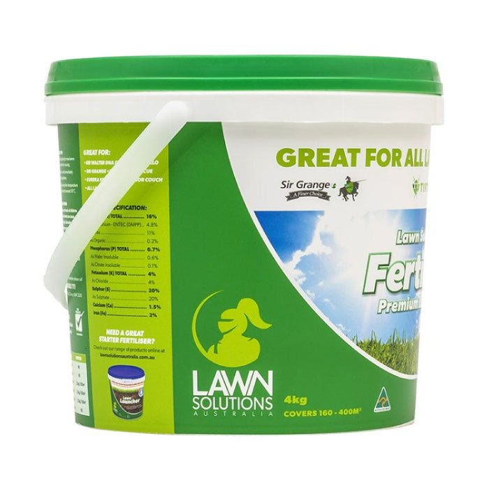 Lawn Solutions Australia Premium Fertiliser 4kg - RDO Equipment
